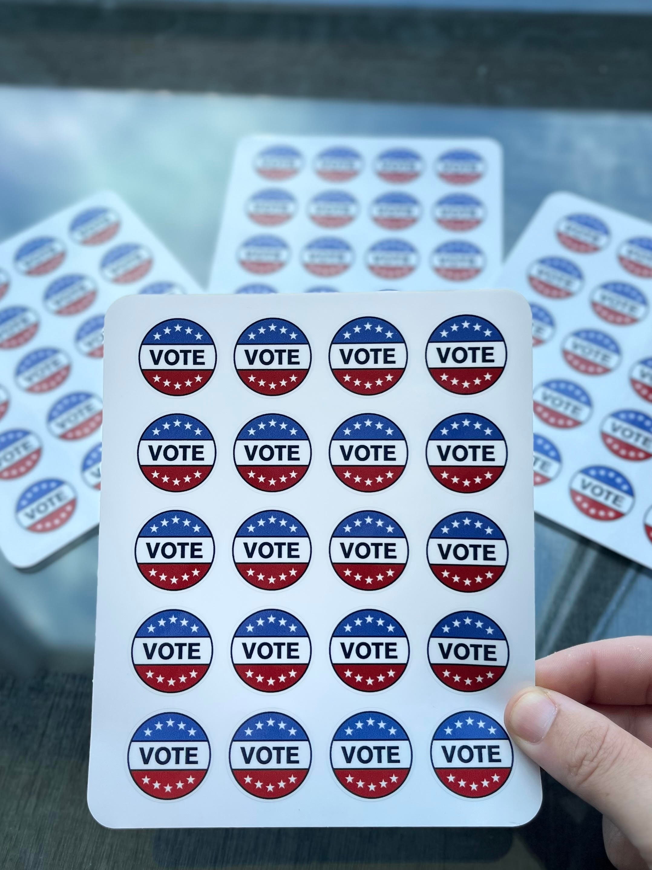 Custom 1-inch Sticker Sheets Personalized Vinyl Stickers for Planners ...