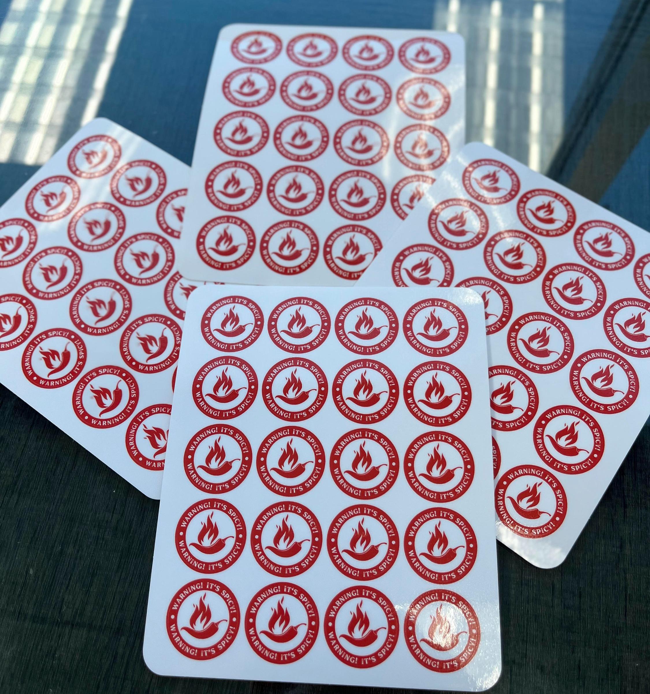 Custom 1-inch Sticker Sheets Personalized Vinyl Stickers for Planners ...