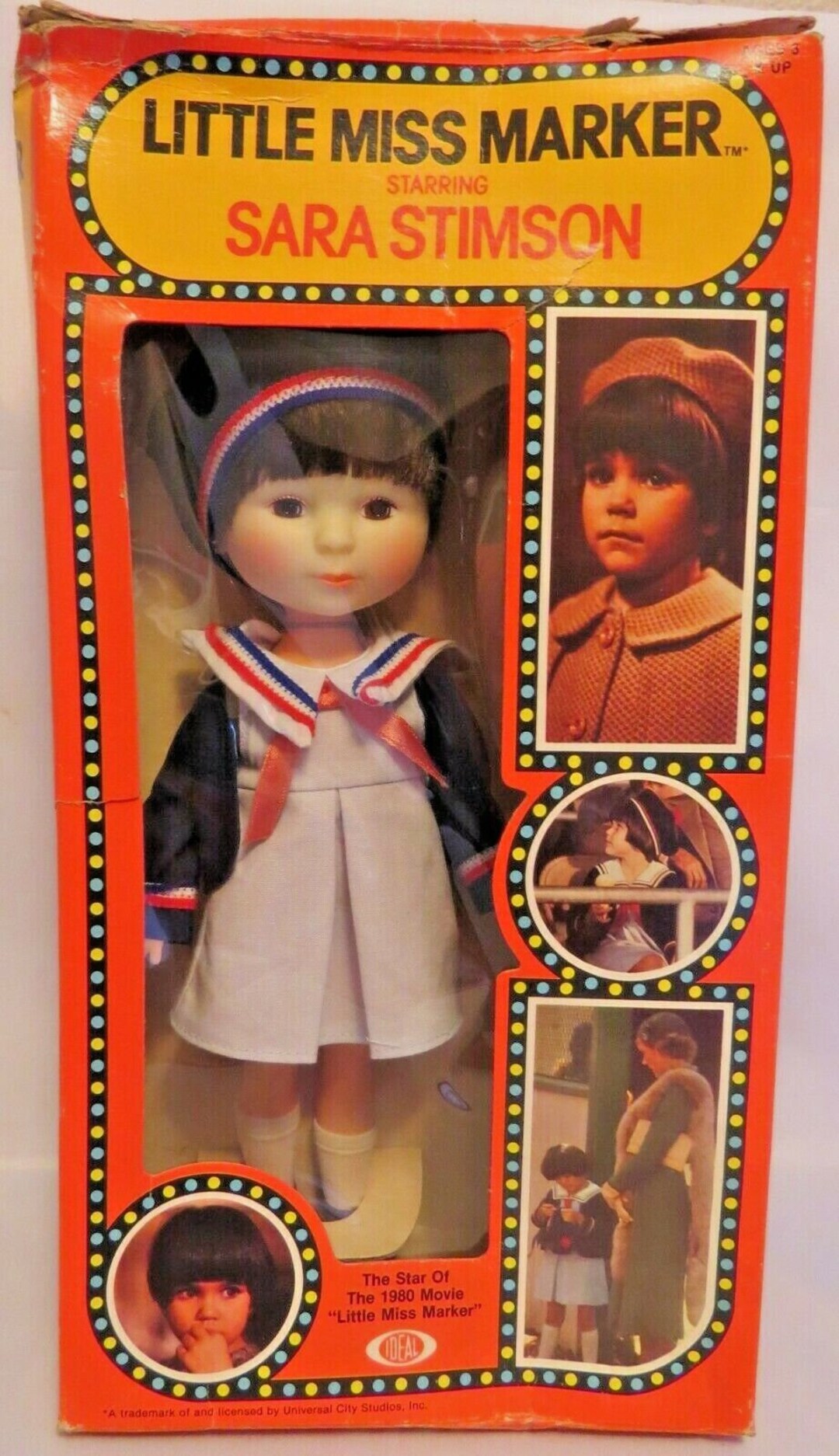 Vintage Little Miss Marker Doll, 1980, Sara Stimson, New in Box - Etsy