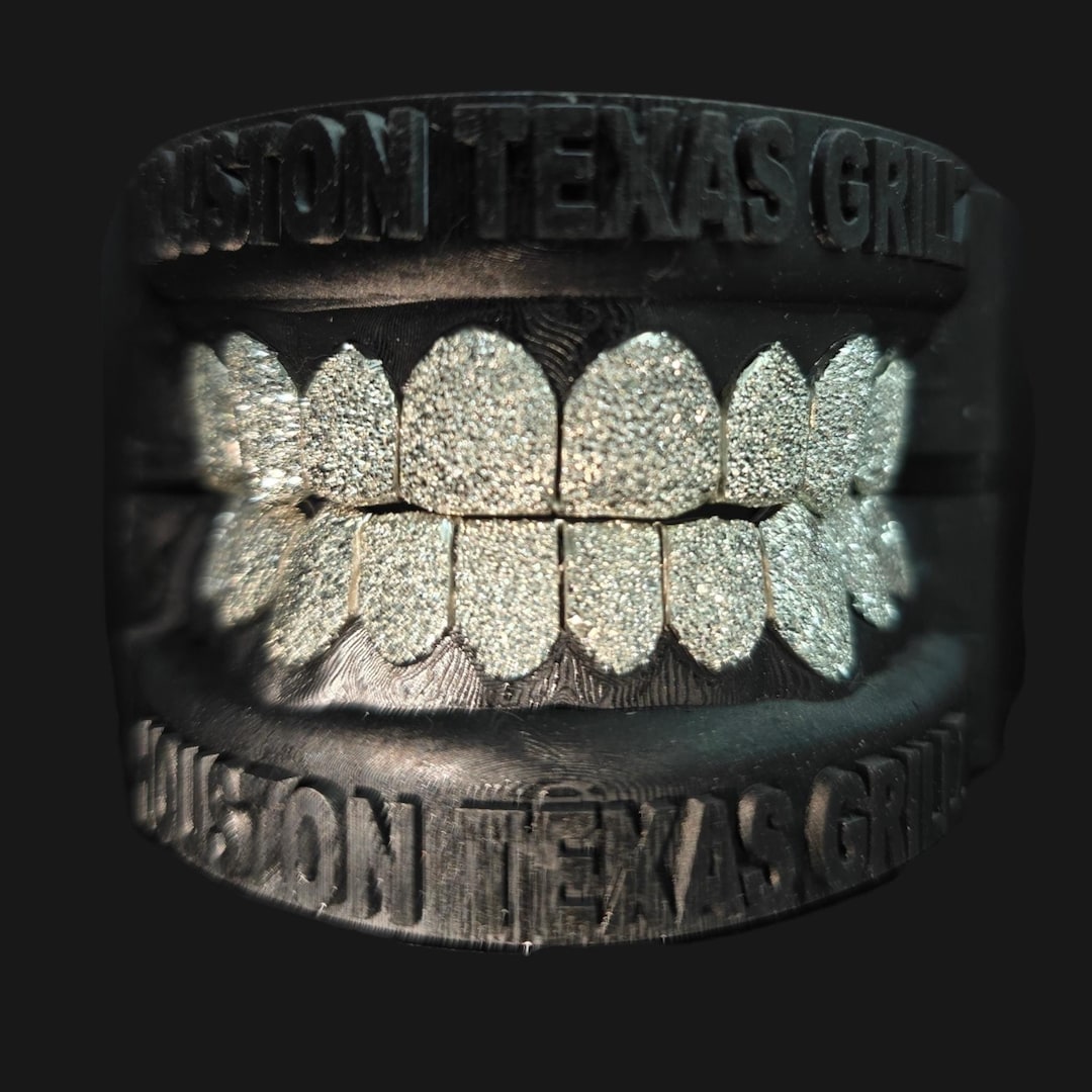 Exclusive Custom Fit Full Diamond Dust Gold Teeth Grillz in White, Rose ...