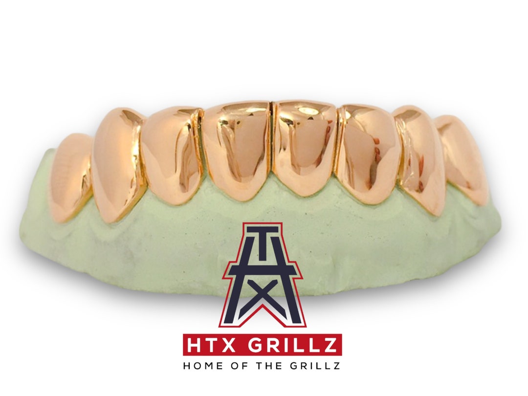 Custom Solid 6 Teeth Grillz - Etsy