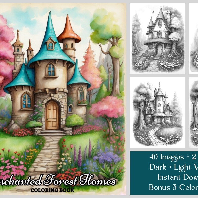 Enchanted Cottages - Etsy