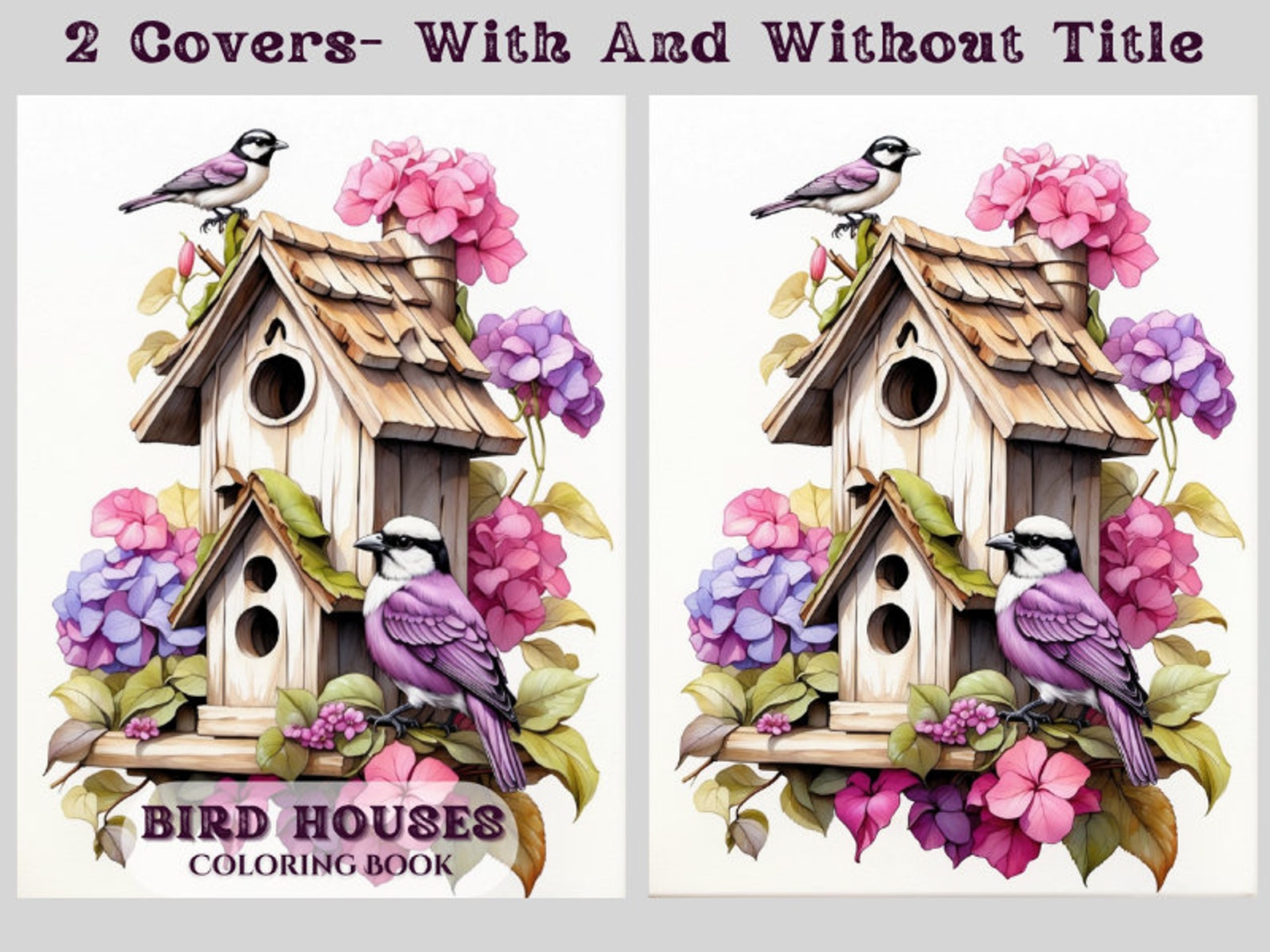 35 Blooming Bird Houses Coloring Pages Elaborate Bird Houses With ...