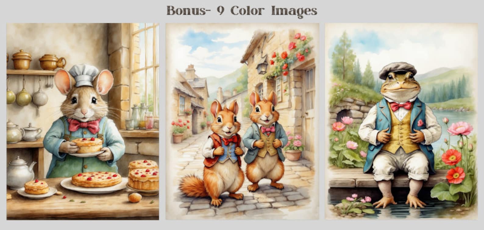 25 Animal Coloring Pages Willowbrook Village Animal Coloring Book ...