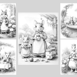 25 Animal Coloring Pages - Willowbrook Village Animal Coloring Book ...