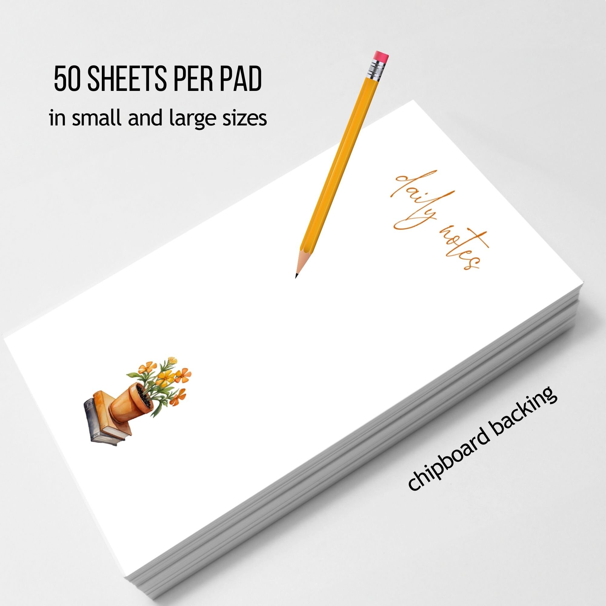 Teacher Personalized Notepad, Custom Teacher Notepad Bundle, Teacher ...