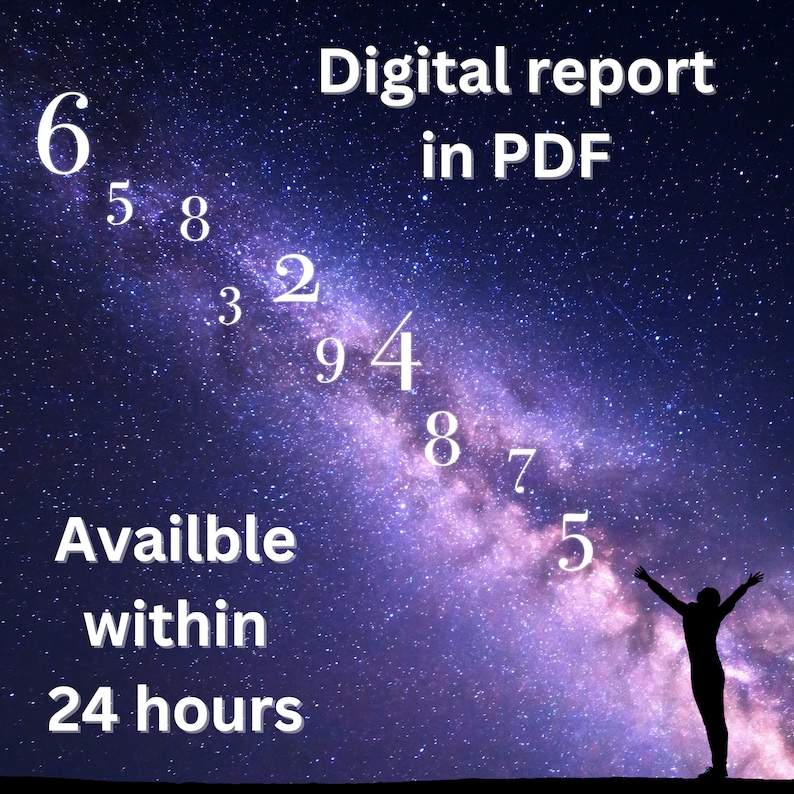 Full in Depth 1 Year Numerology Report, PDF Numerology, Full Numerology ...