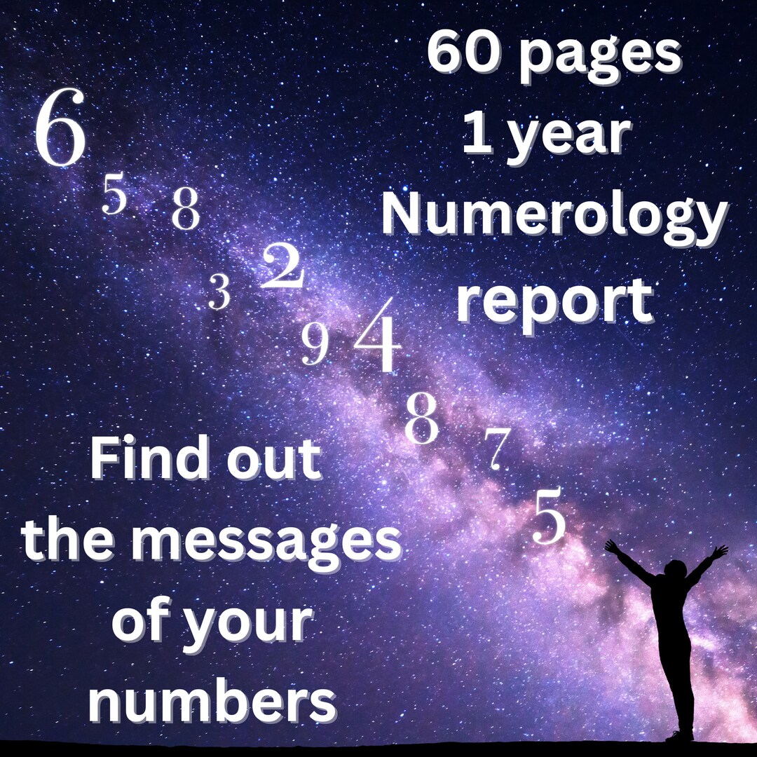 Full in Depth 1 Year Numerology Report, PDF Numerology, Full Numerology Report, Pythagorean ...