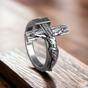 Mens Crucifix - Etsy