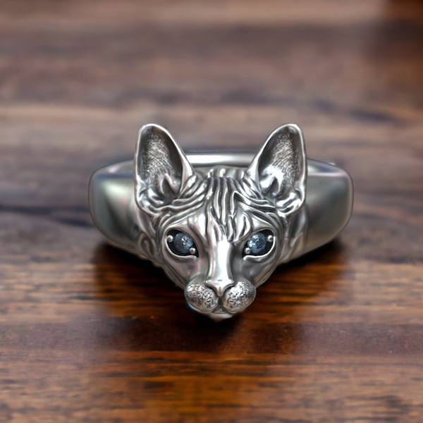 Cat Ring - Etsy