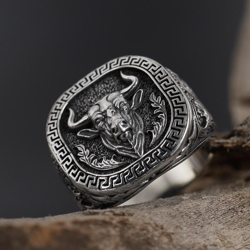 Jewelry Taurus Ring - Etsy