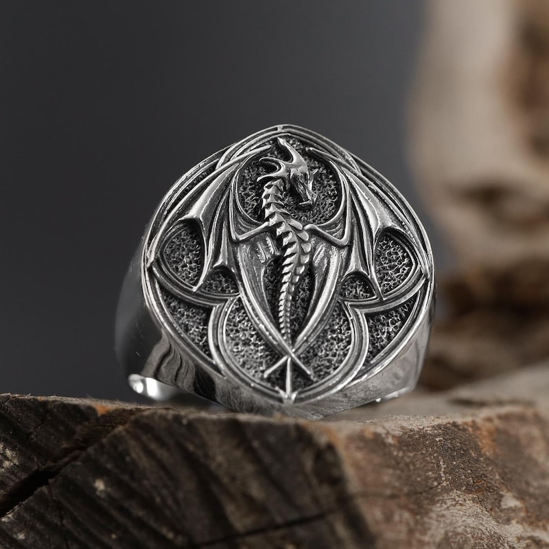 Dragon Ring - Etsy