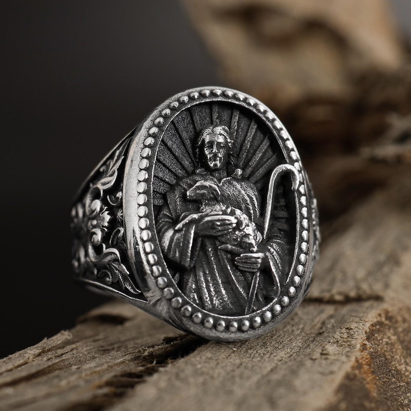 Jesus Ring - Etsy