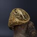 Greek Gods and Heroes Adjustable Ring, Oxidized Jewelry, Unique Mens ...