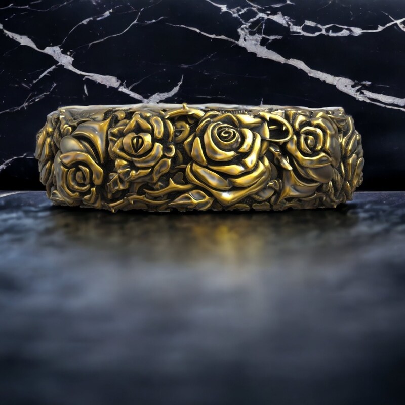 Rose Ring - Etsy
