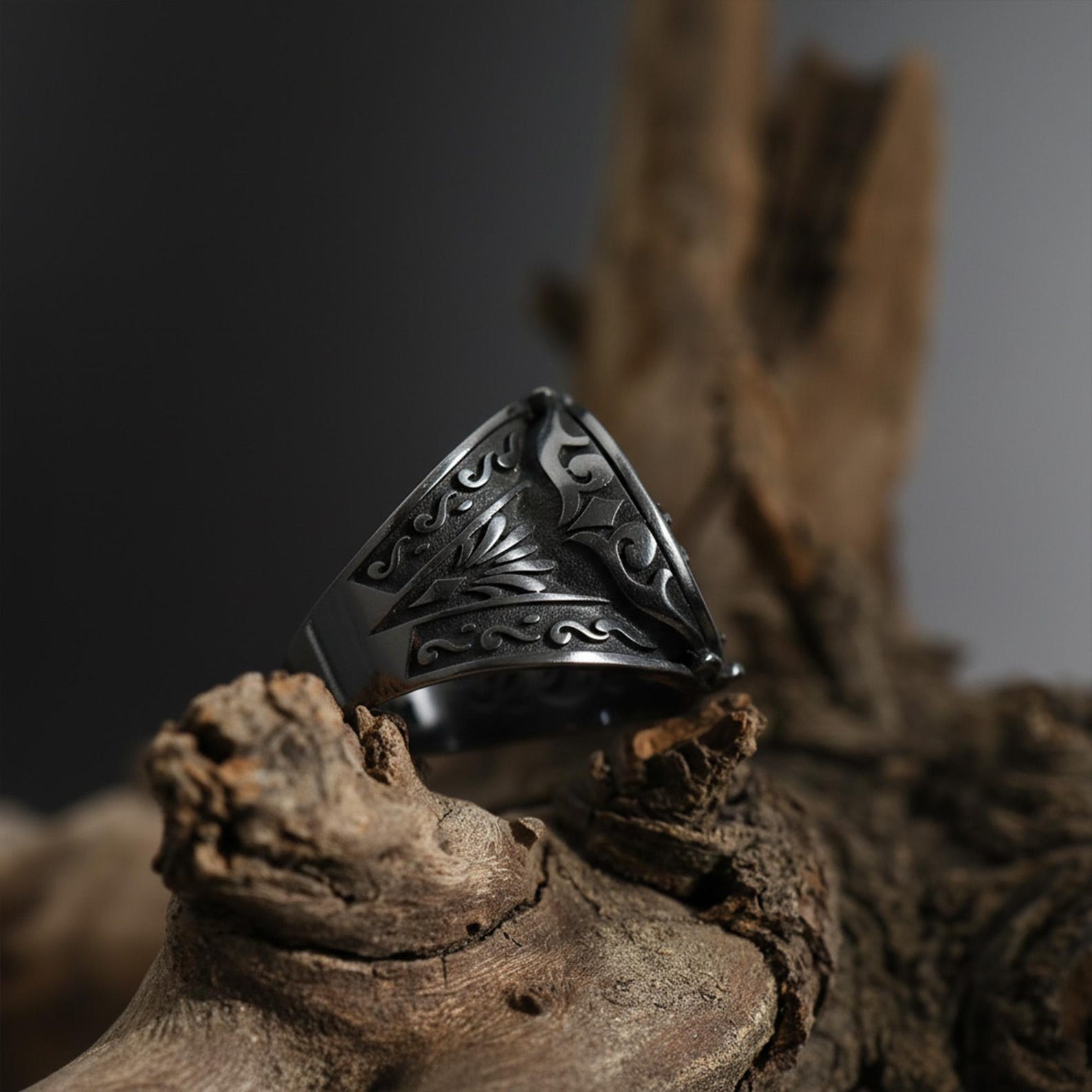 Seal of Solomon Ring: Pentagram Ring, Prophet Solomon Ring, Best Gift ...
