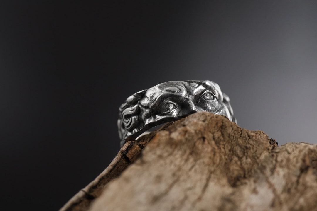 Goddess Venus Half Face Band, Goddess Aphrodite Ring, Mythology Lovers Gift, Ancient Greek ...