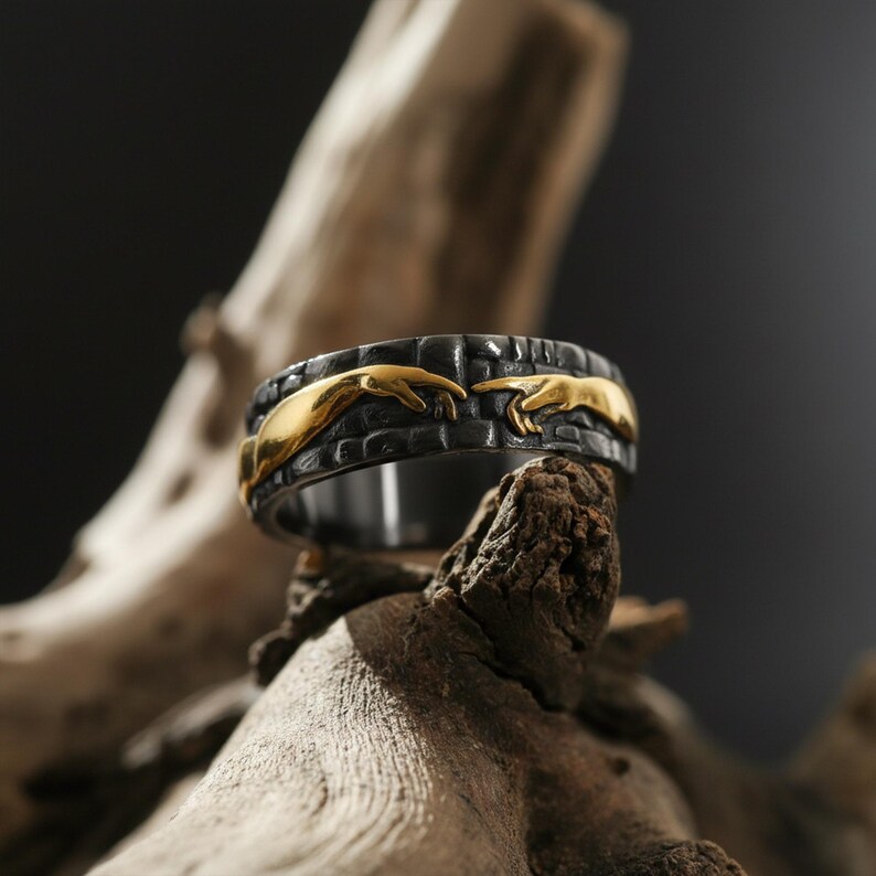 Anillo de la Mano de Dios bañado en oro: Anillo de la Creación de Adán ...