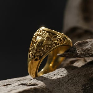 Sterling Silver Roman Eagle Ring, SPQR Signet Ring, Ancient Rome ...