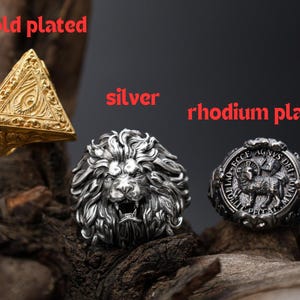 925K Silver Lord Venkateswara Ring, Handmade Hindu God Jewelry, Indian ...