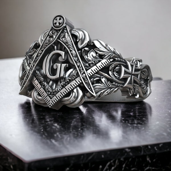 Masonic Ring - Etsy