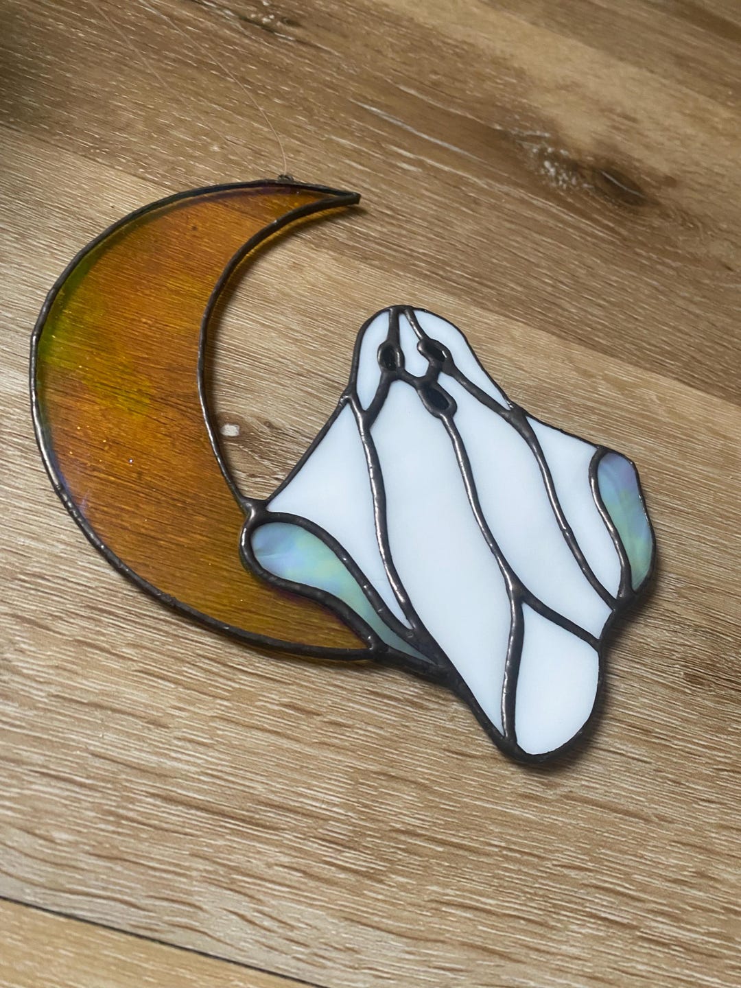 Moon Ghosts Suncatcher - Etsy