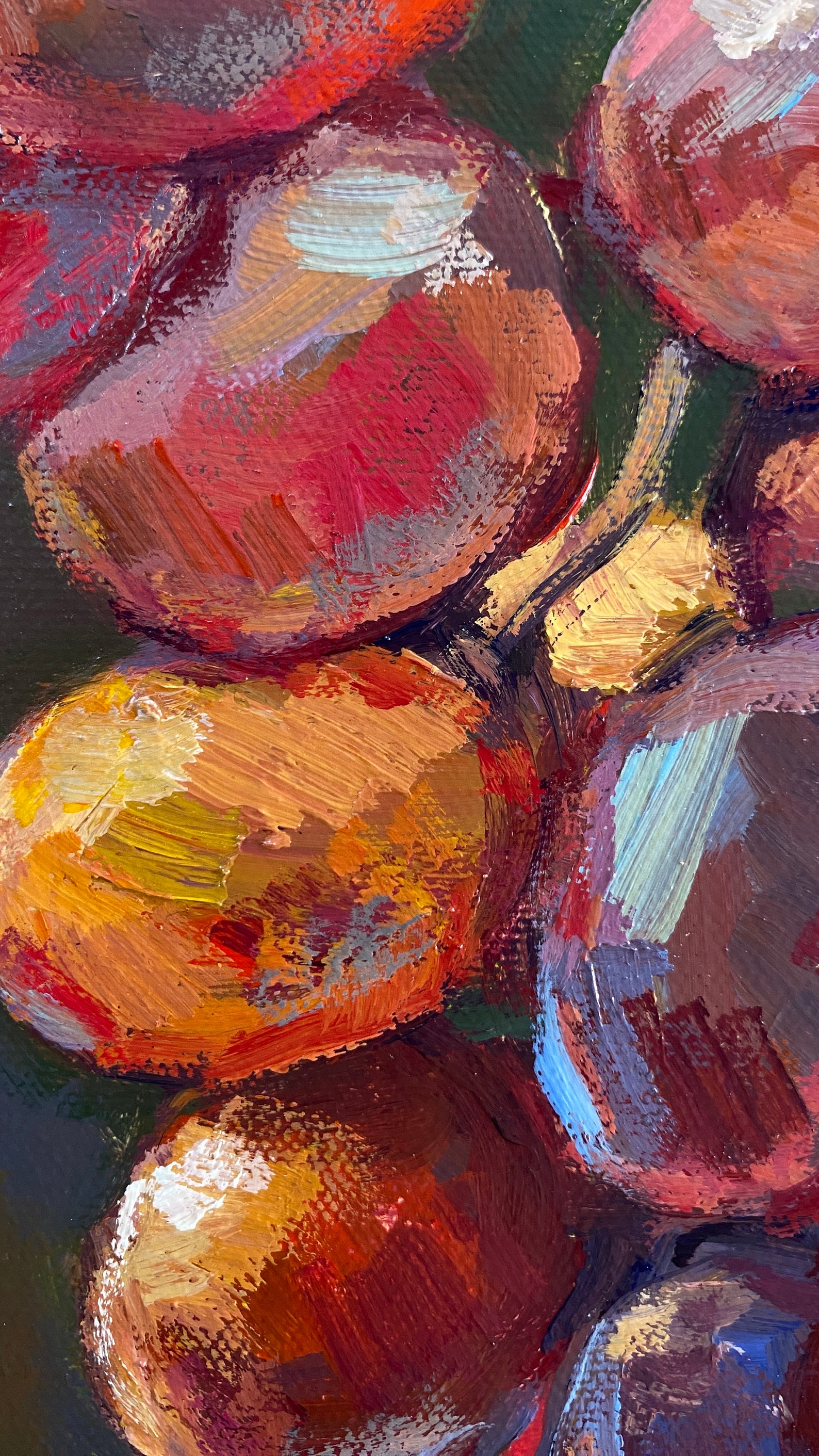 Sunny Grapes. Original Oil Painting on Canvas - Etsy