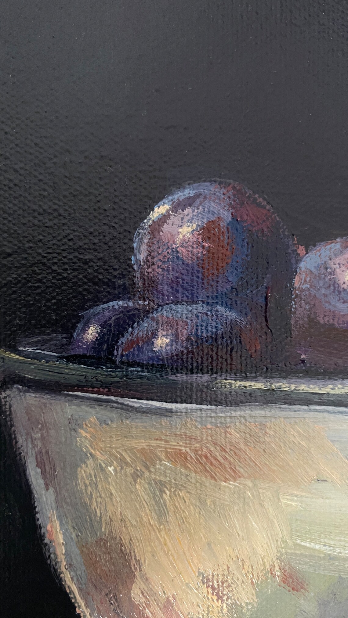 Grapes. Original Oil Painting on Canvas - Etsy