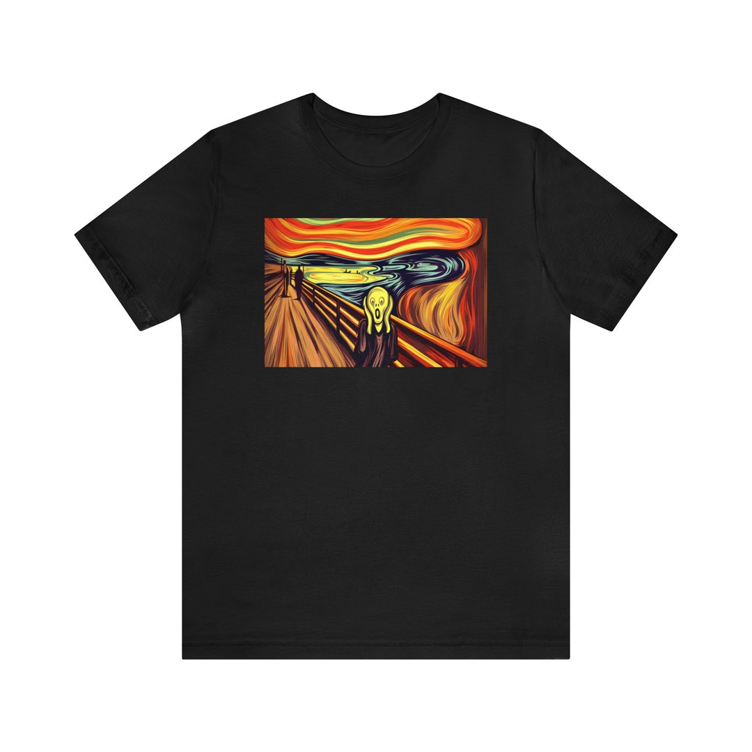 The Scream Pop Art Unisex Jersey Short Sleeve Tee - Etsy