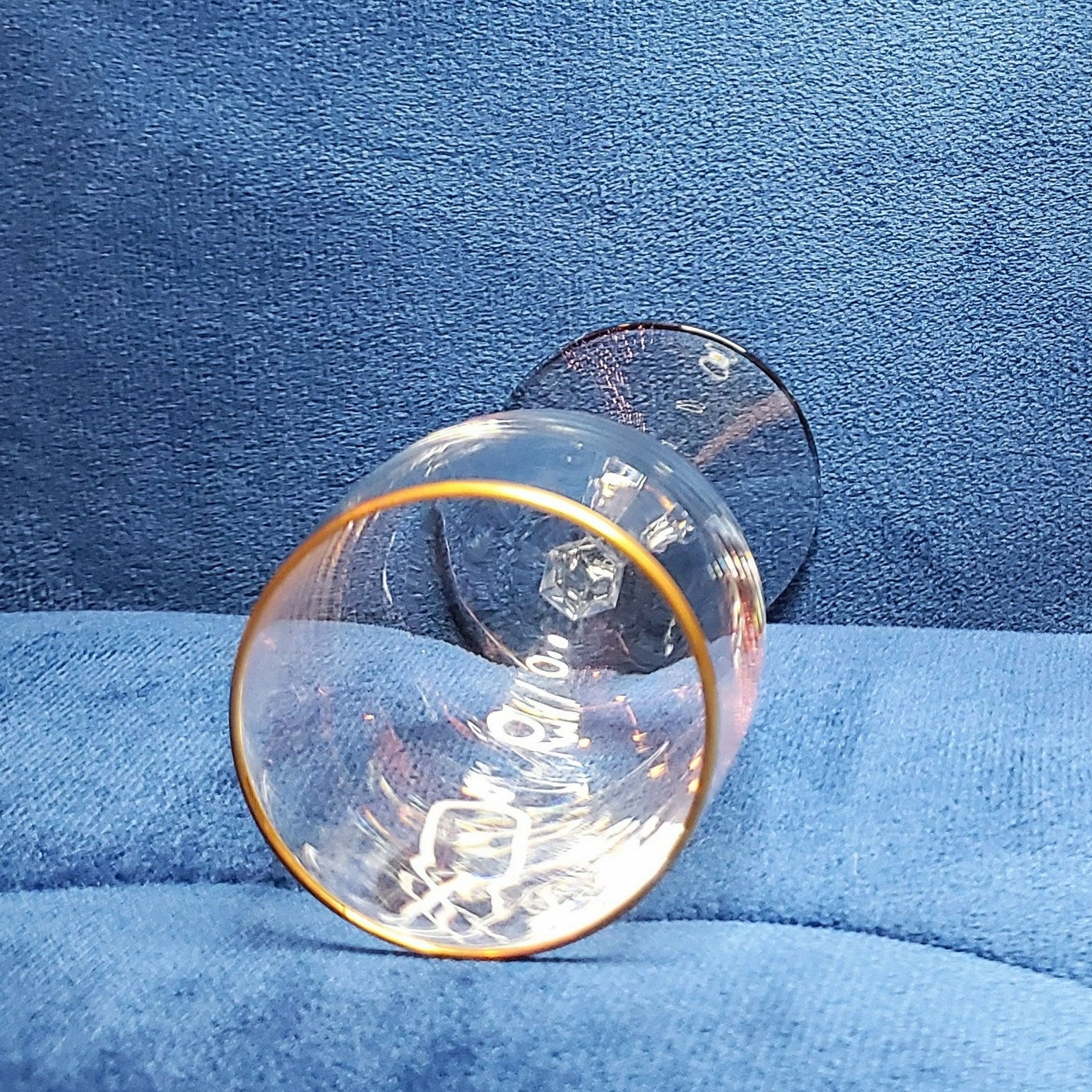 Classic Gold Water Goblets by Fostoria *priced Lower Than Replacements ...