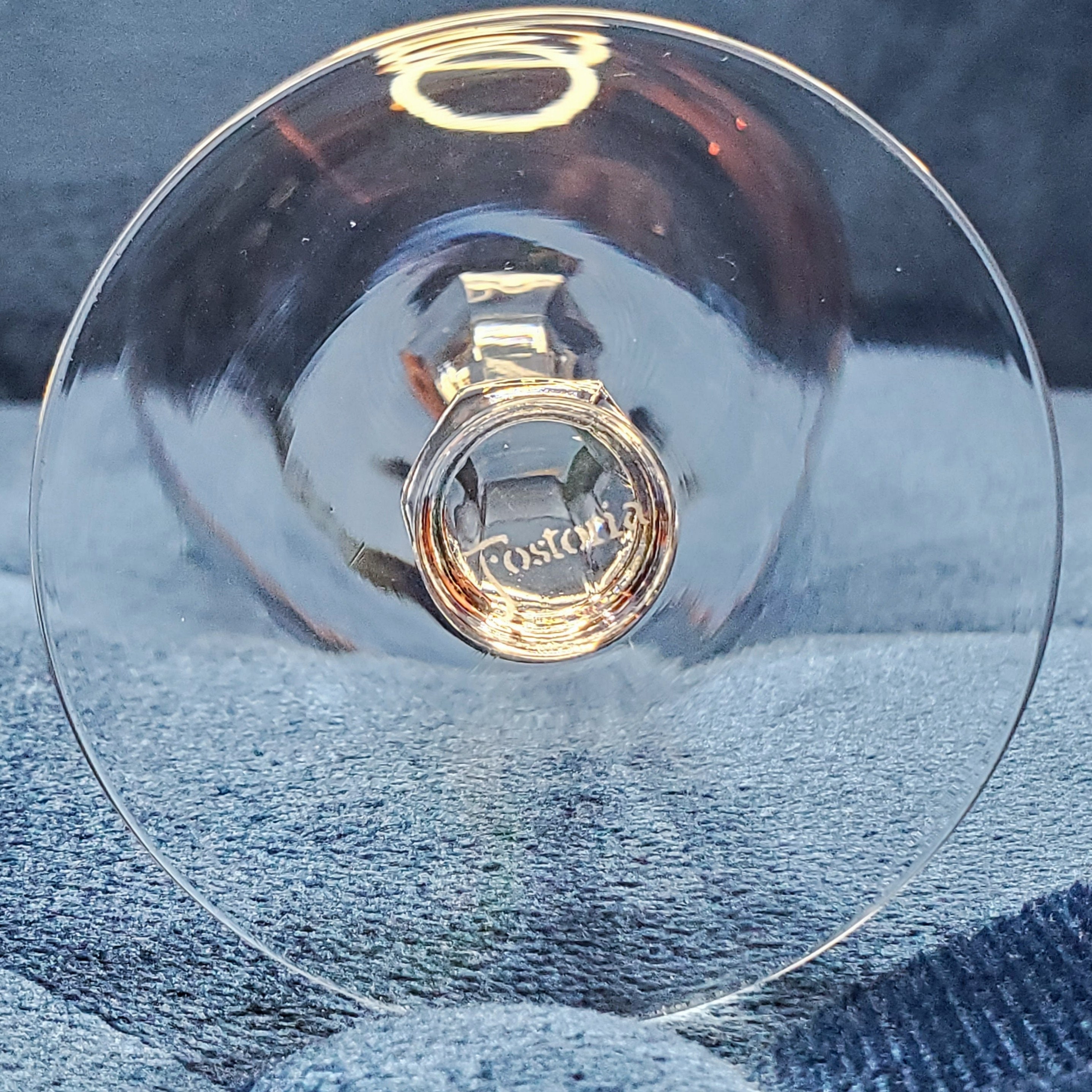 Classic Gold Water Goblets by Fostoria *priced Lower Than Replacements ...