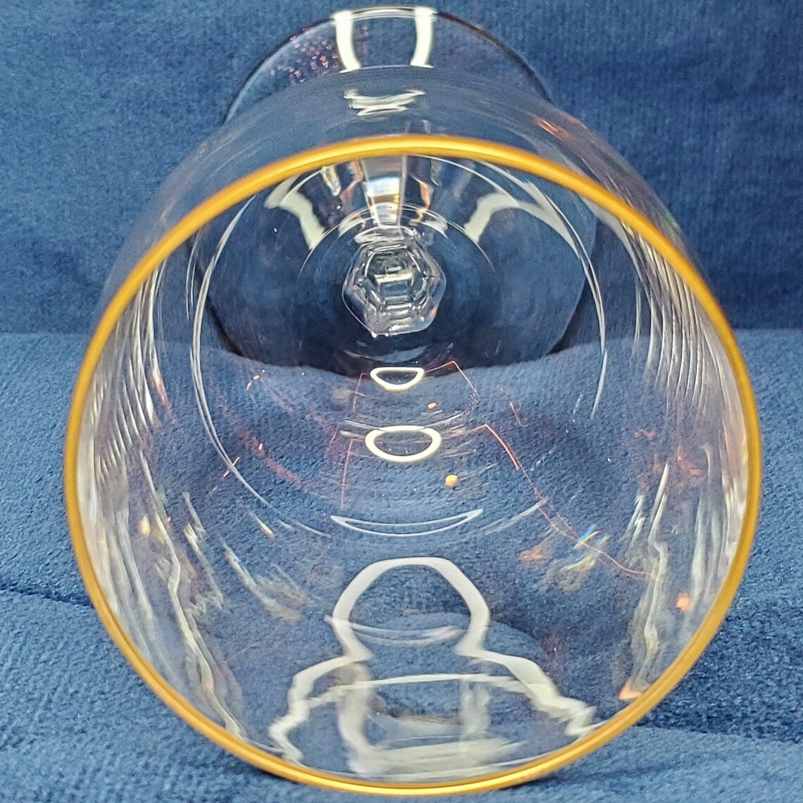 Classic Gold Water Goblets by Fostoria *priced Lower Than Replacements ...