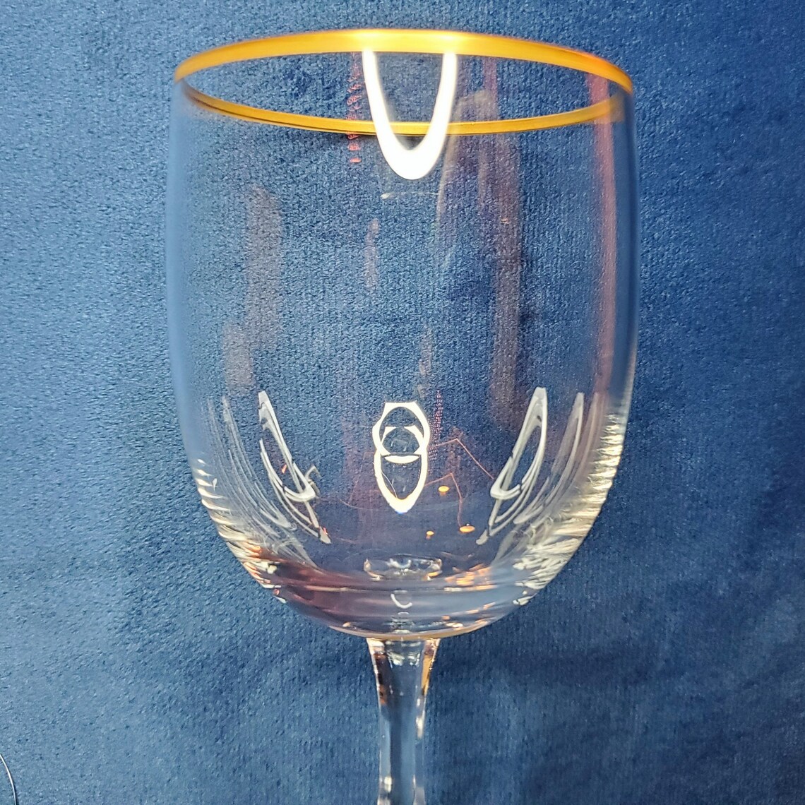 Classic Gold Water Goblets by Fostoria *priced Lower Than Replacements ...