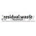 Waste Management Sticker | Sticker Residual Waste | Lettering ...