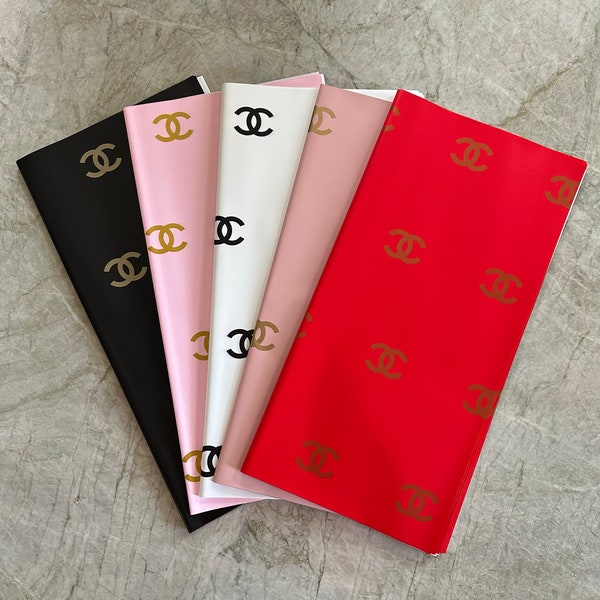 Chanel Paper Flowers - Etsy