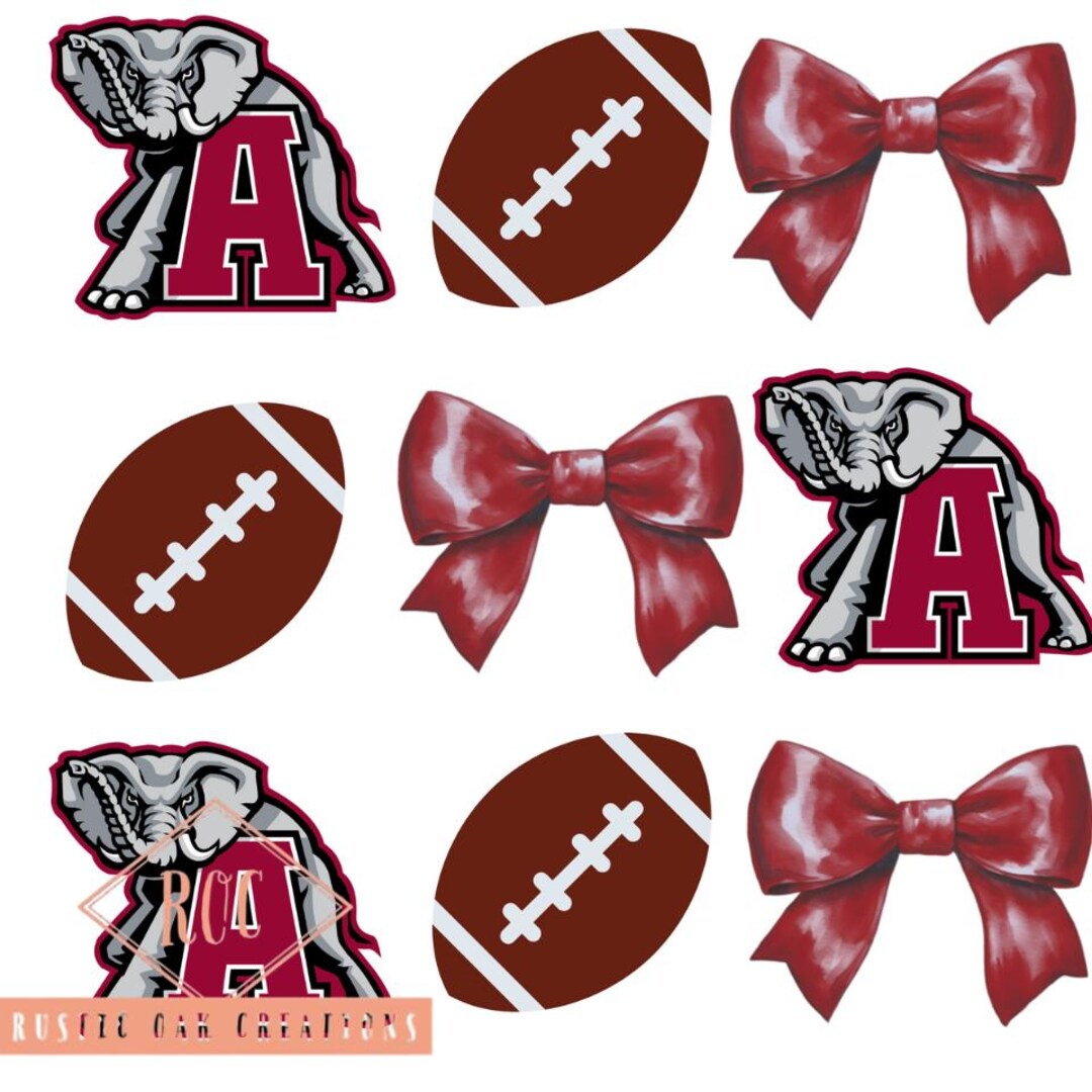 Alabama Bows Digital Download PNG Instant Download - Etsy