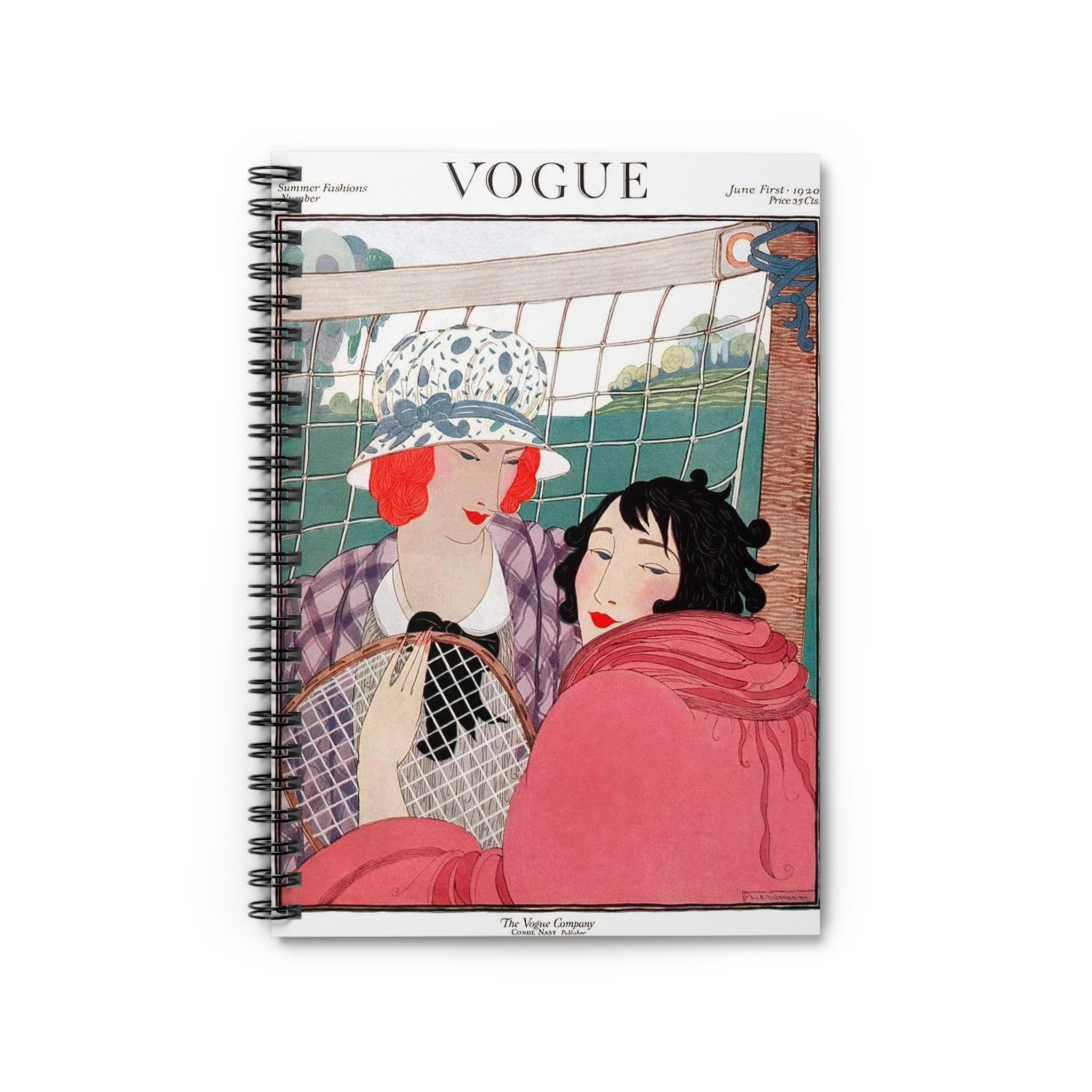 Notebook Inside Vogue Magazine