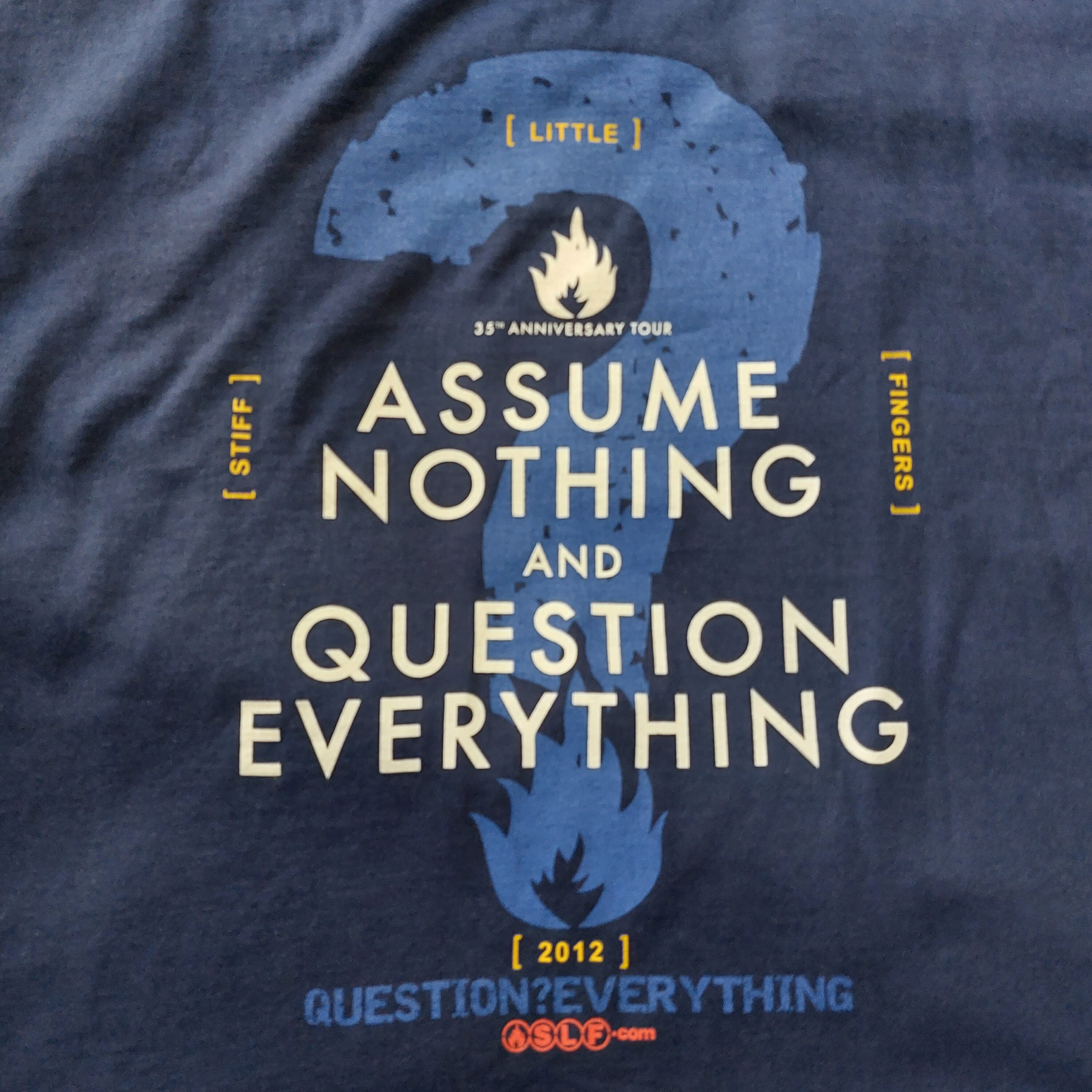 Assume Nothing Question Everything