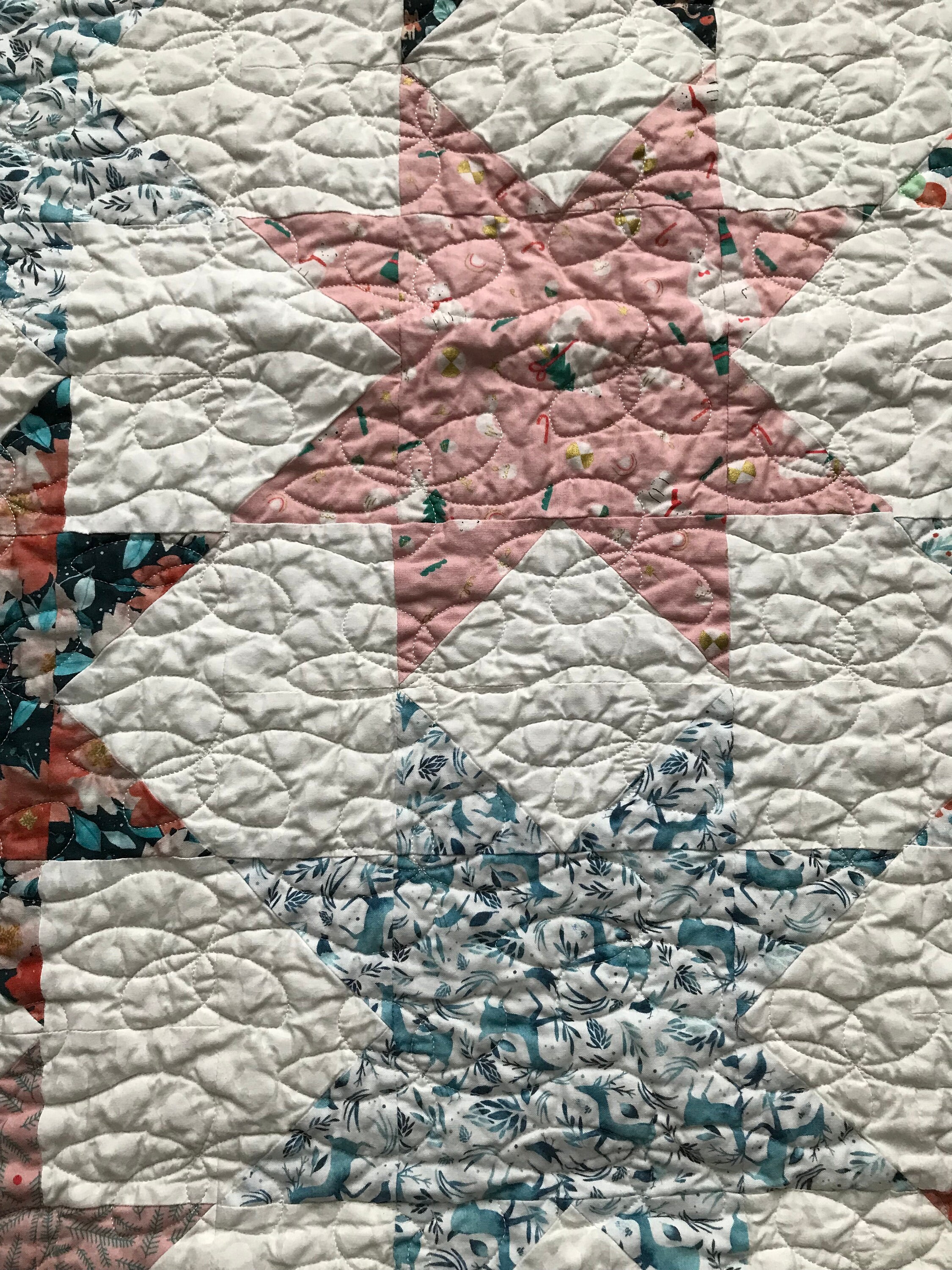 Handmade Throw Quilt - Offset Star Quilt - Etsy Canada
