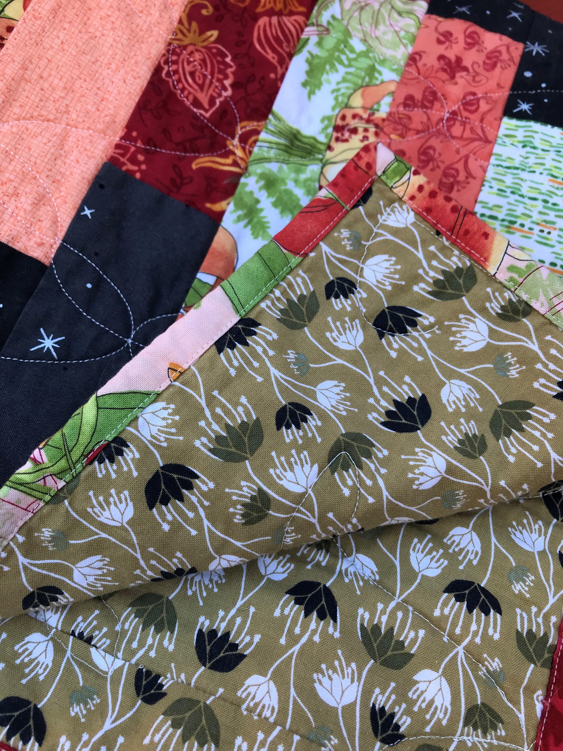 Handmade Throw Quilt Ridiculously Easy Jelly Roll - Etsy Canada