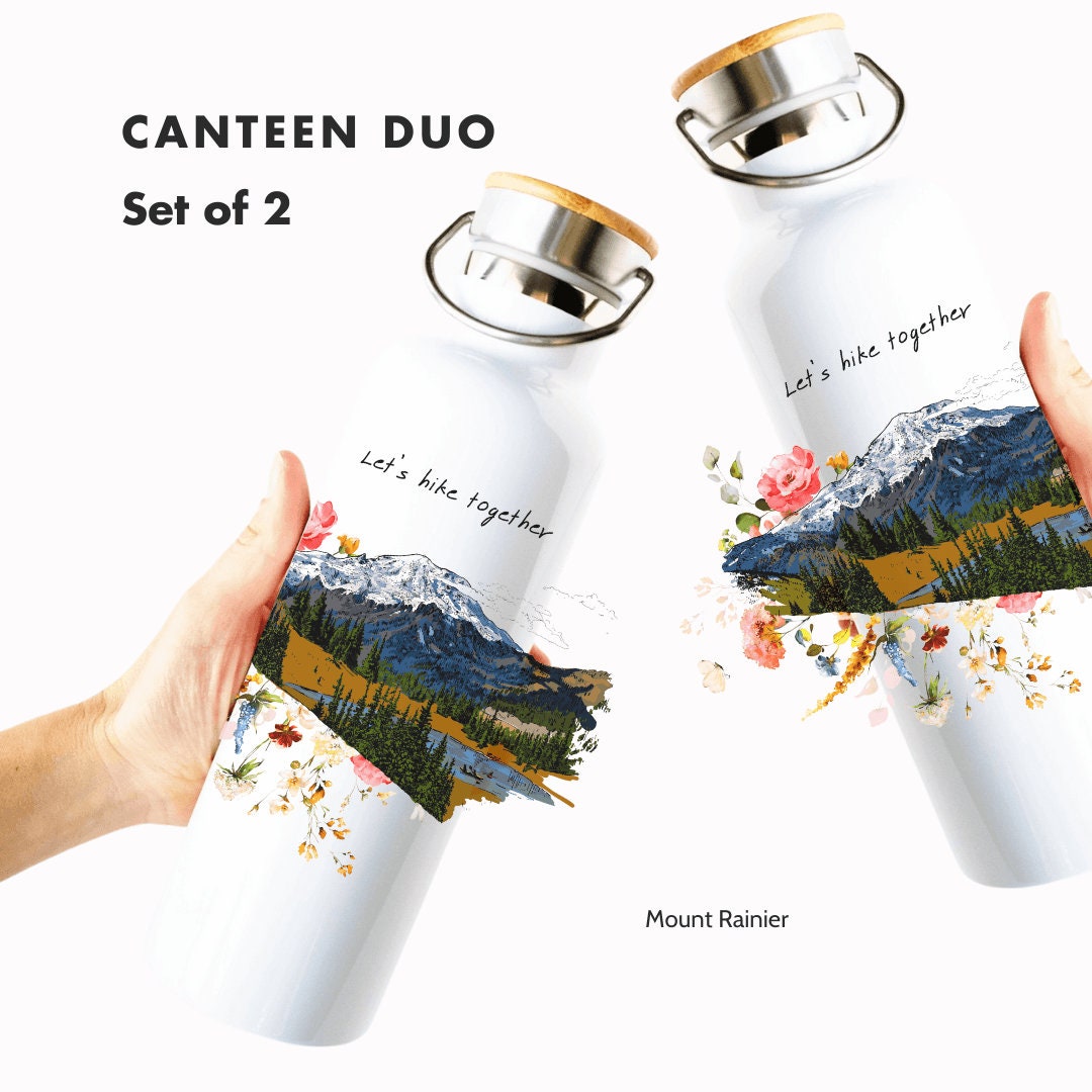 National Park - Mt. Rainier Set | Lets Hike Together Matching Set - Etsy