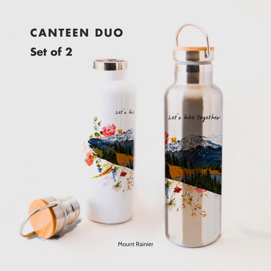 National Park Mt. Rainier Set Lets Hike Together Matching Set - Etsy