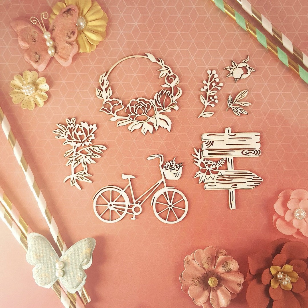 Chipboard, Laser Cut Chipboard, Chipboard Die Cuts, Laser Cut Board ...