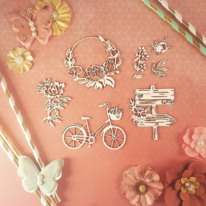 Chipboard Shapes - Etsy