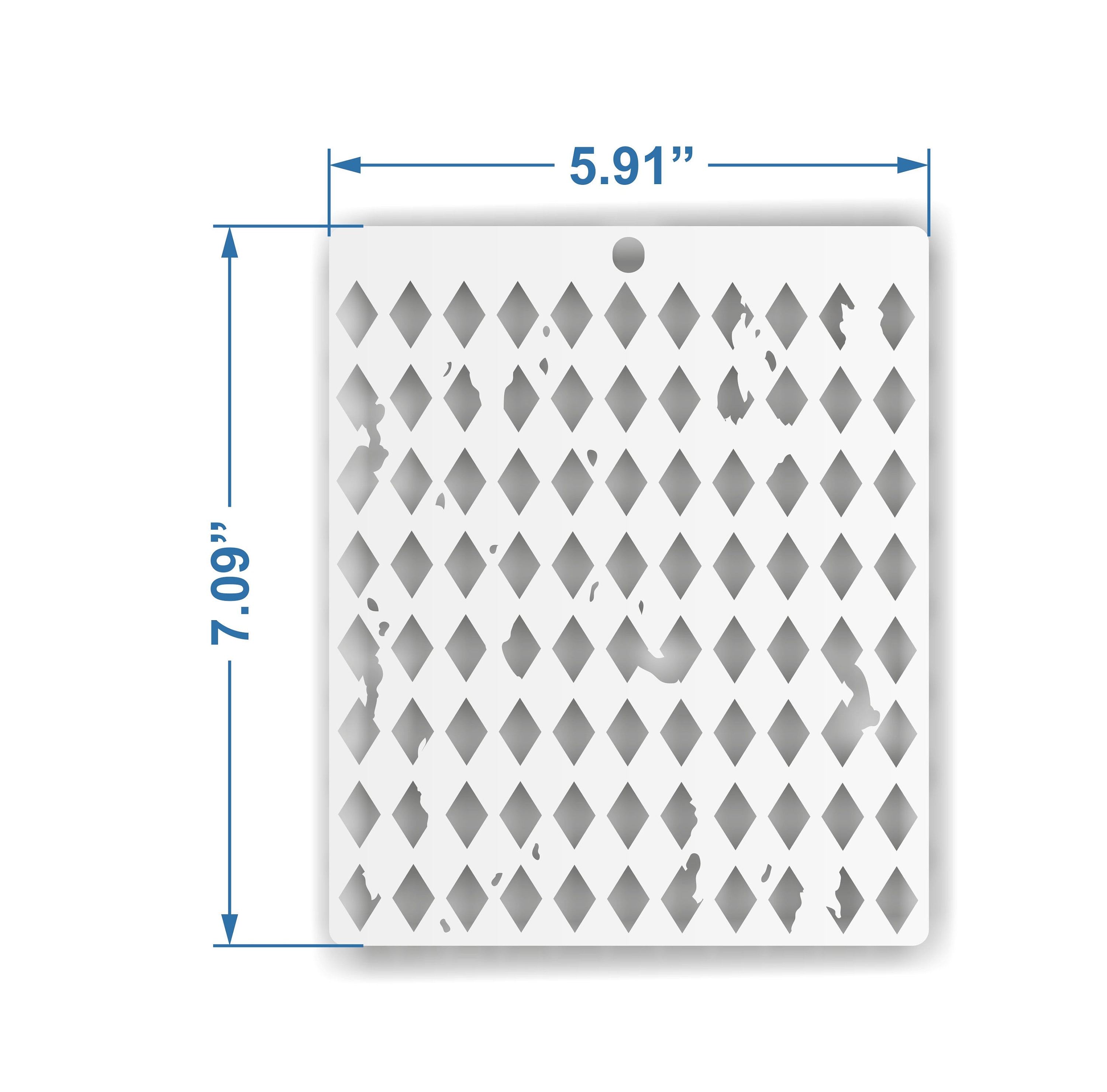 Stencil Diamonds Plastic Stencil, Reusable Stencil, Sturdy Stencils ...