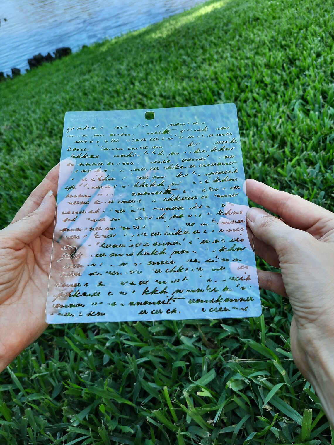 Stencil Manuscript, Plastic Stencil, Reusable Stencil, Sturdy Stencils ...