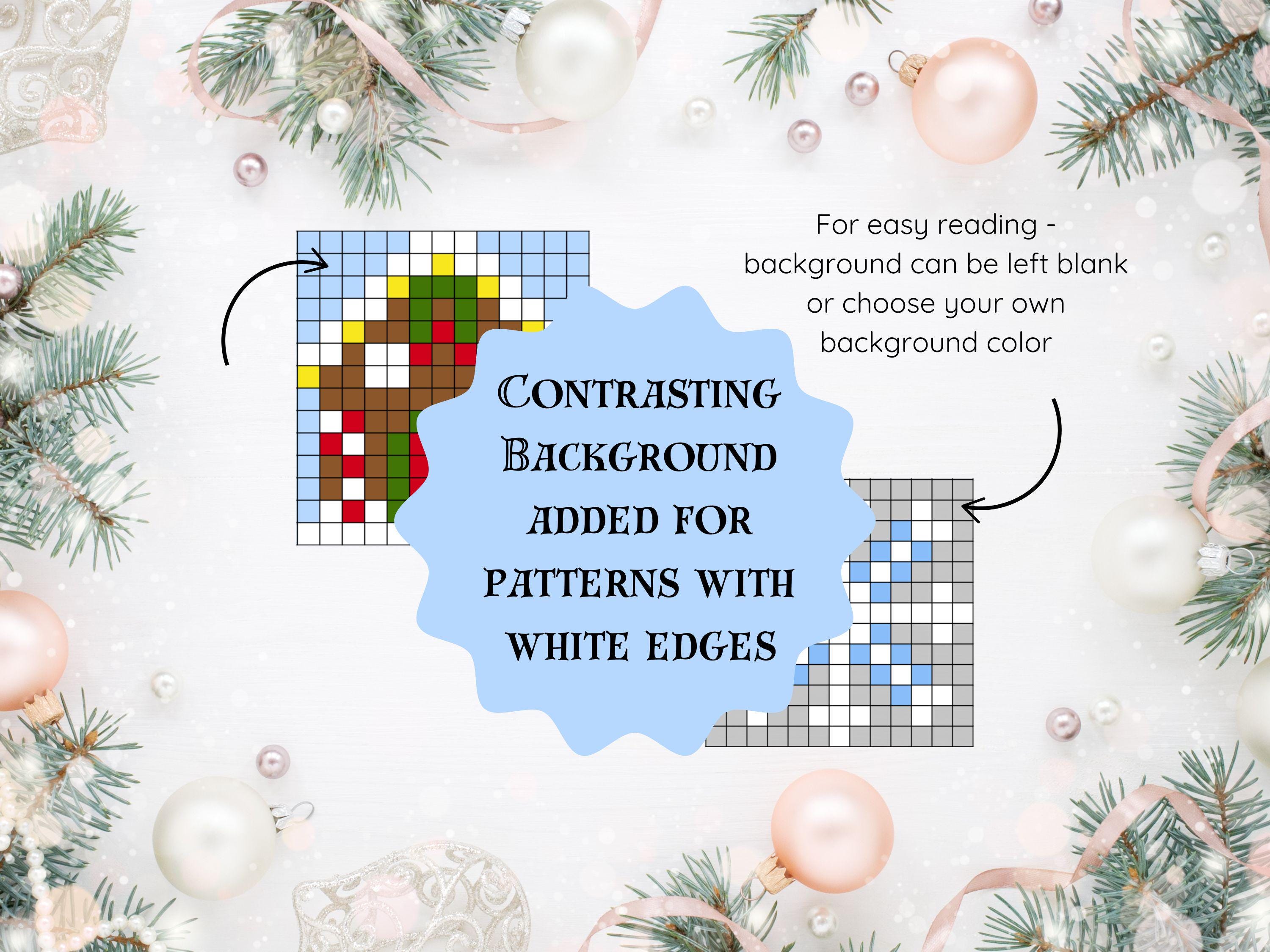 Christmas Perler Beads Patterns | Mini Fuse Beads Patterns Craft Kids ...