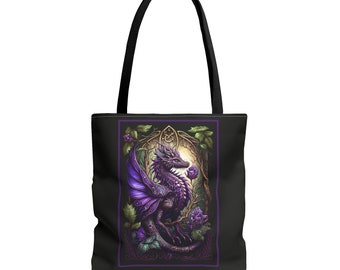 Dragon, Winged Dragon, Dragon Tote Bag, Magical Creatures, Magic ...
