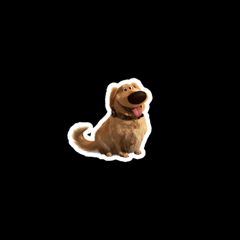 Disney Pixar up Character Stickers - Carl, Russell, Dug, Kevin ...