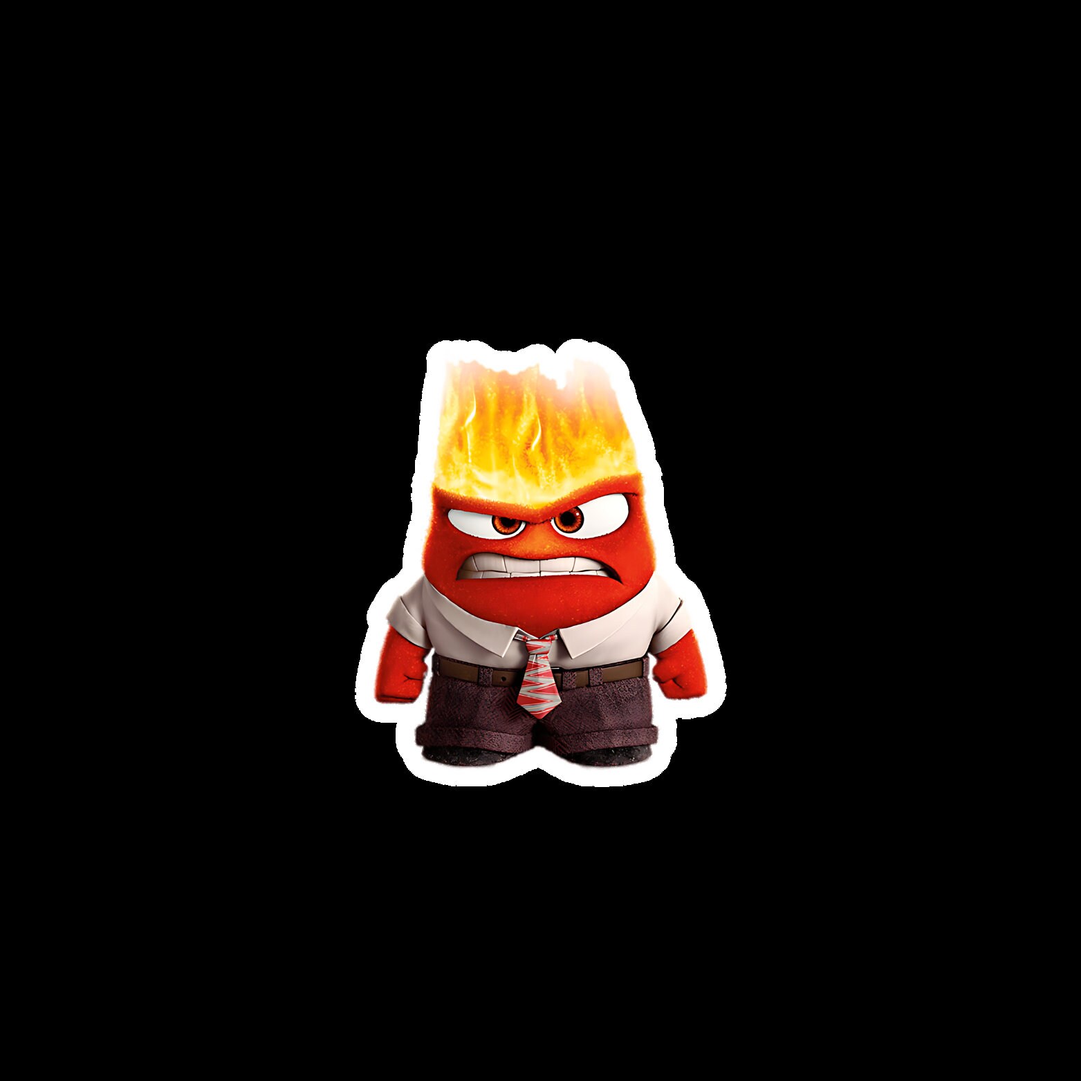 Inside Out Character Stickers - Joy, Sadness, Anger, Fear, Disgust ...
